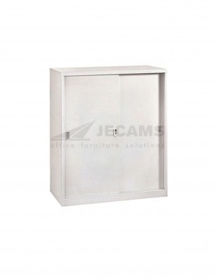 Steel Filing 3 Layer Metal Sliding Door Cabinet | Jecams Inc.