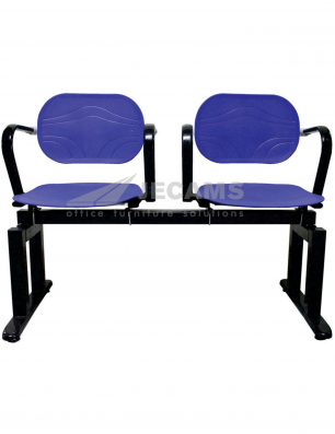 3 and 4 Seater Pvc Material Gang Chair CG Series | Jecams Inc.